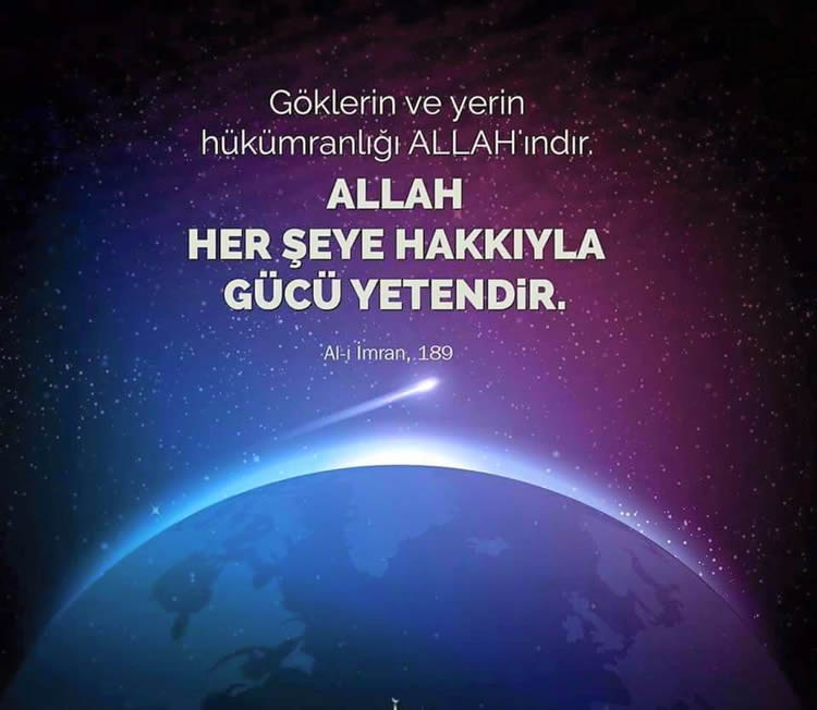 Âli İmrân Suresi 189. Ayet Meali, Âli İmrân 189, 3:189