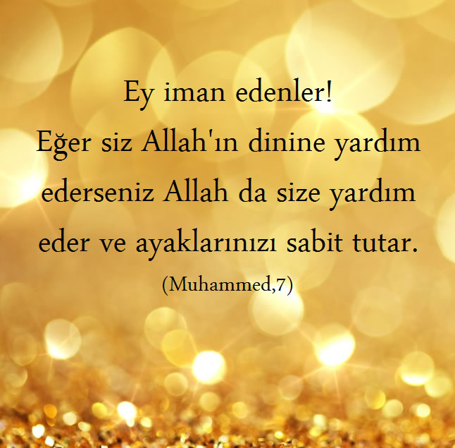 Muhammed Suresi 7. Ayet Meali, Muhammed 7, 47:7