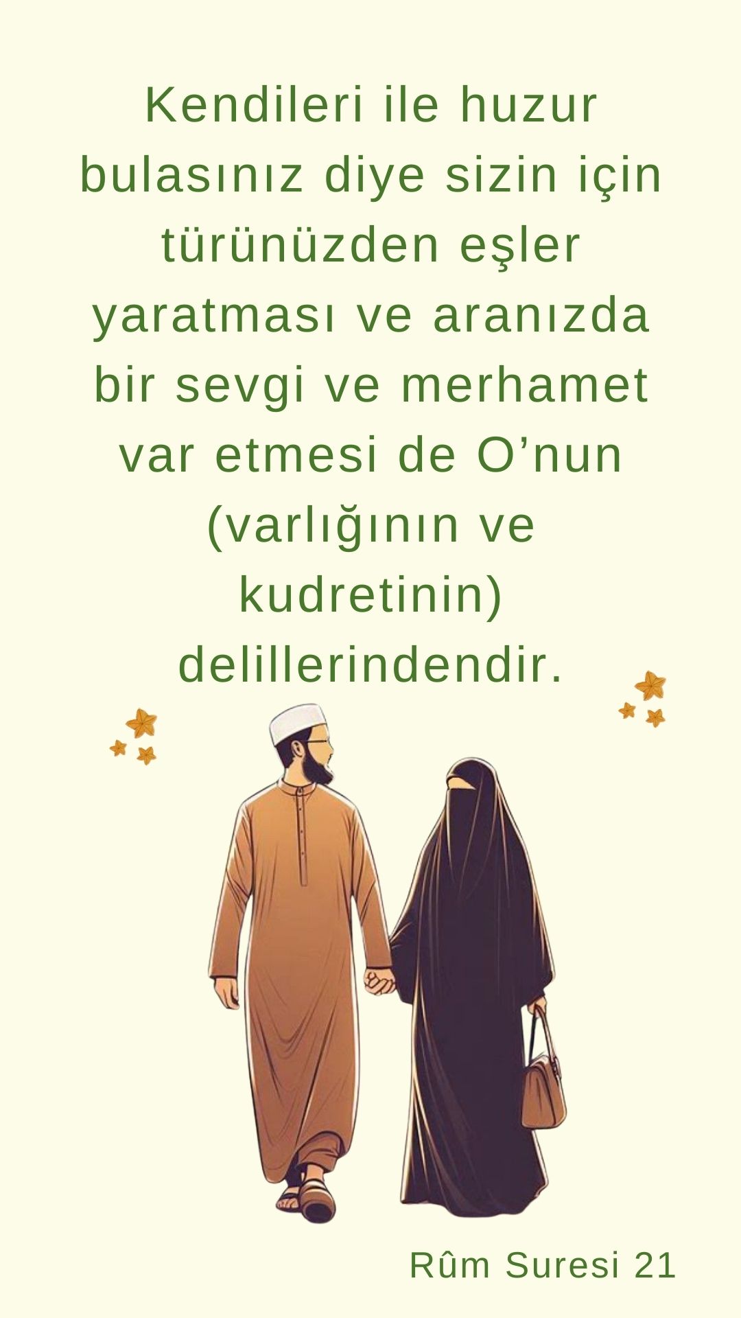Rum Suresi 21 Ayet